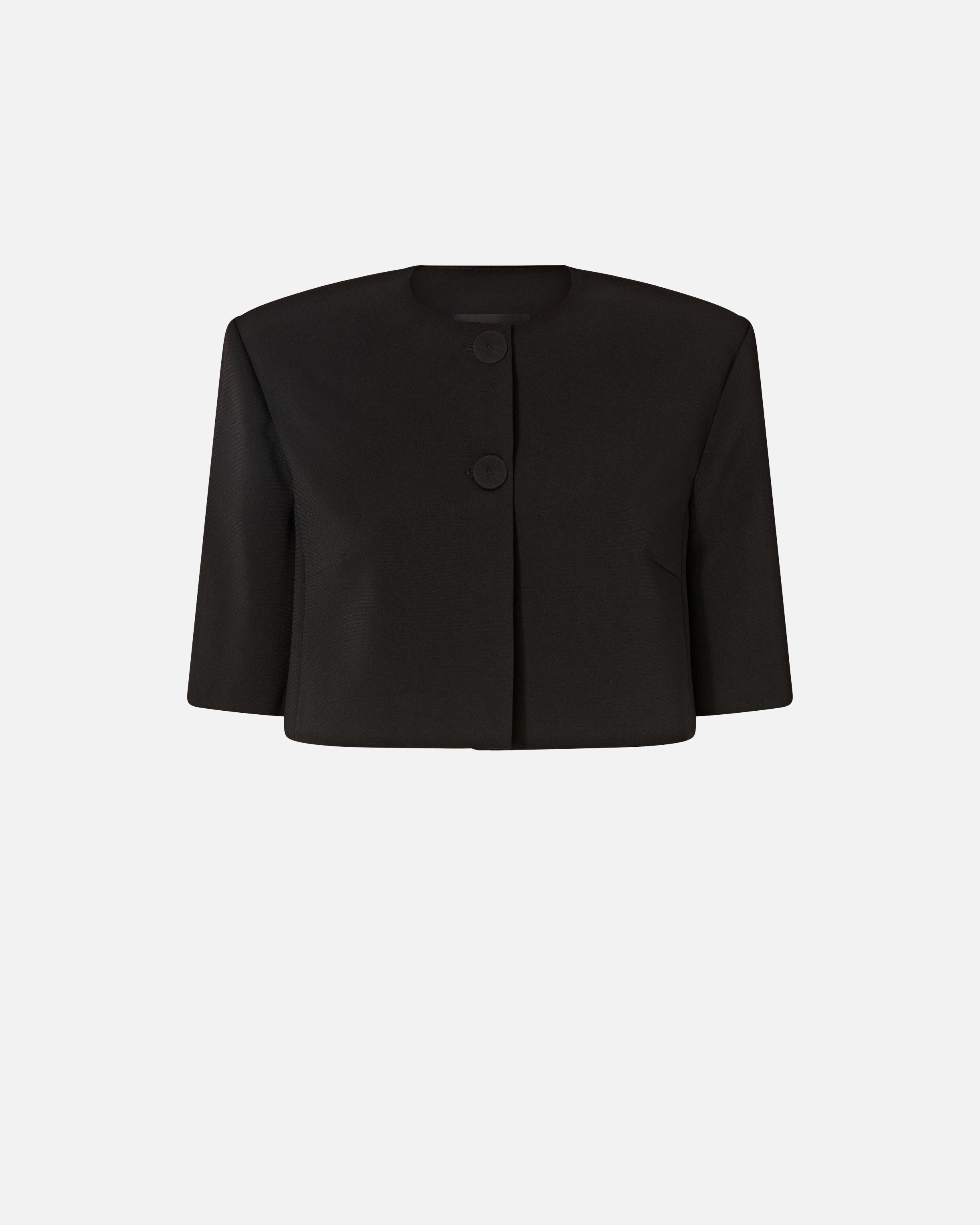 Spencer jacket with jewel buttons | Pinko